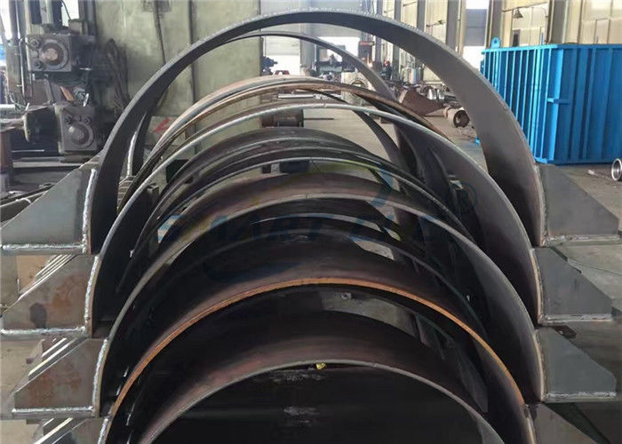 2500mm Plate Bending Rolling Machine , Tank Rolling Machine 3 / 4 Roller