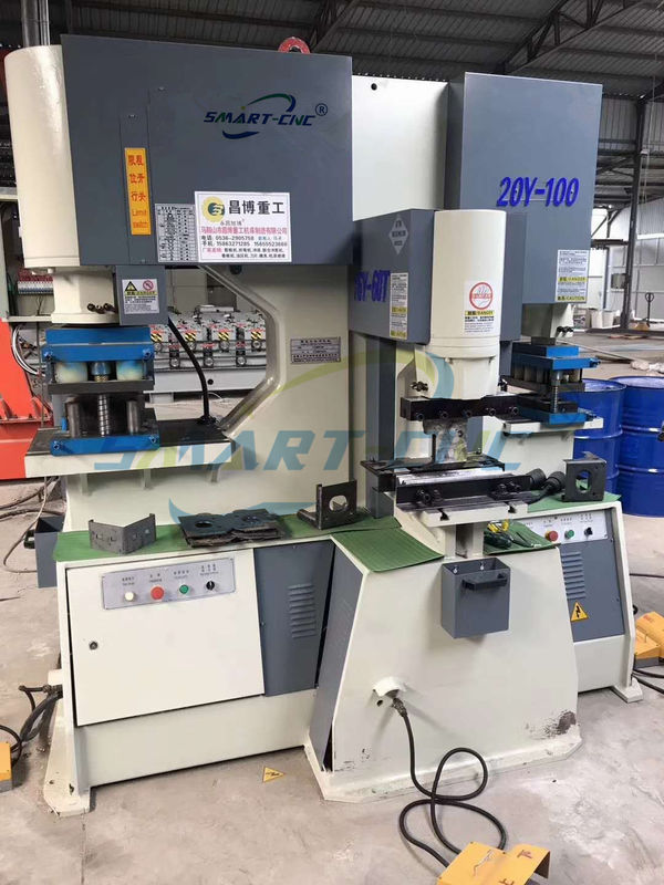 Small Volume Hydraulic Iron Work Machine Low Noise Flexible Movement