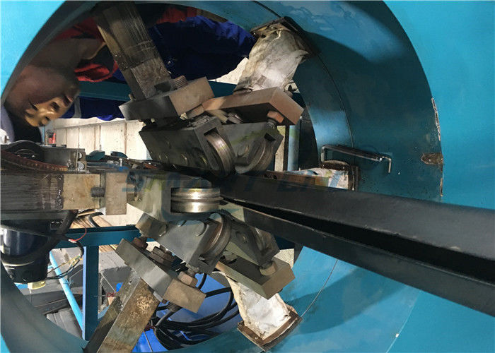 Automatic Light Pole Production Line , Octagonal Light Pole Welding Machine