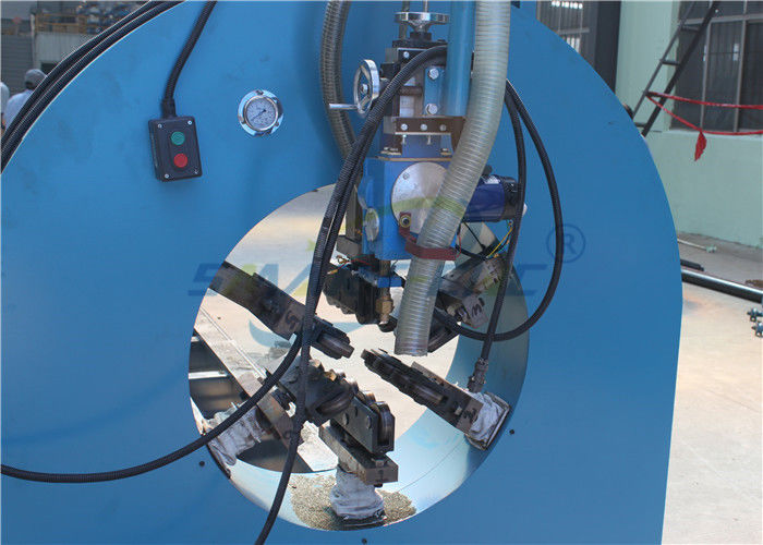 Automatic Light Pole Production Line , Octagonal Light Pole Welding Machine