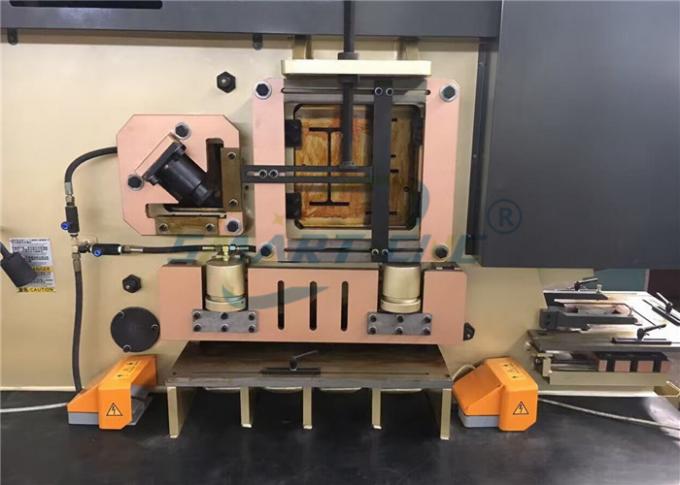 Small Volume Hydraulic Iron Work Machine Low Noise Flexible Movement