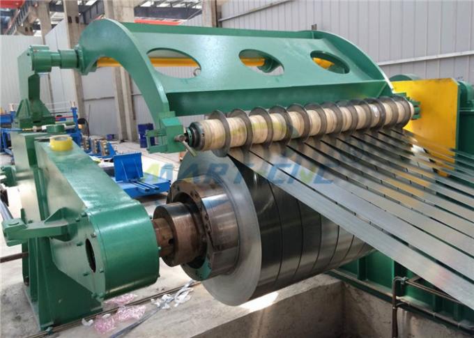 Steel Coil Cut To Length Line , 16×2200 Sheet Metal Slitter Machine